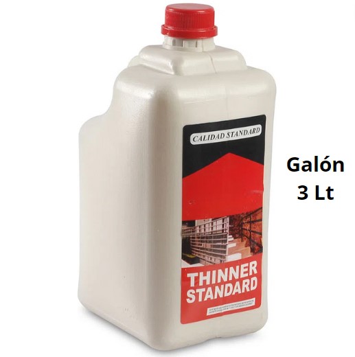 Comprar Thinner Standard Galón 3 Litros Genérico en Lima Distribuidora ...