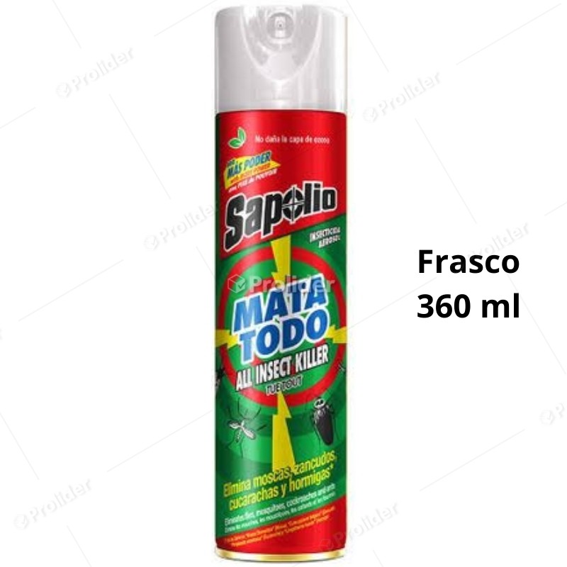 Comprar Insecticida En Spray Sapolio Frasco 360 ml Matatodo en Lima ...