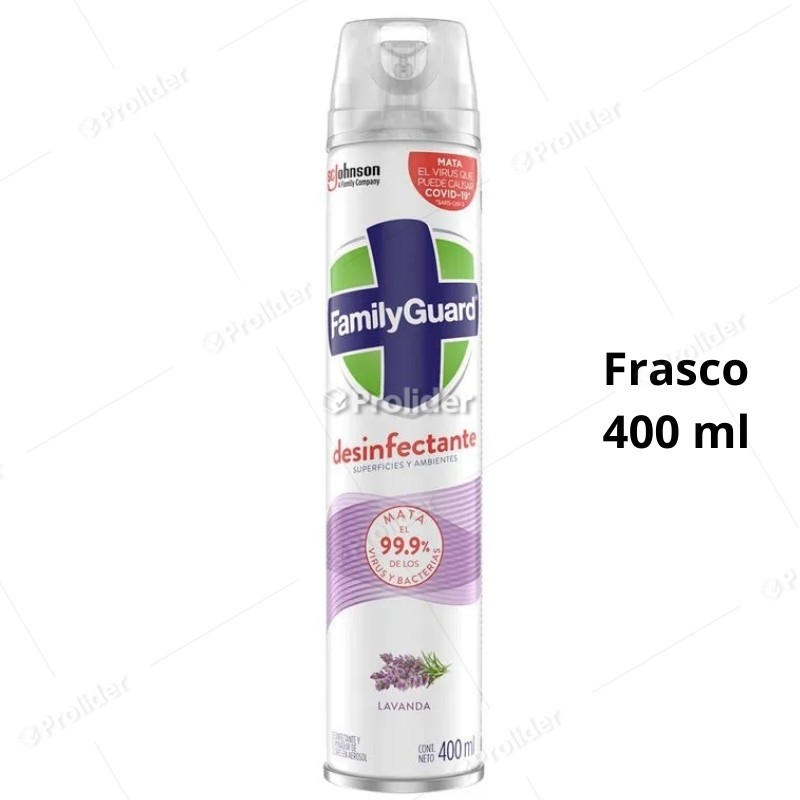 Comprar Desinfectante En Spray Oust Family Guard Spray 400 ml Lavanda ...