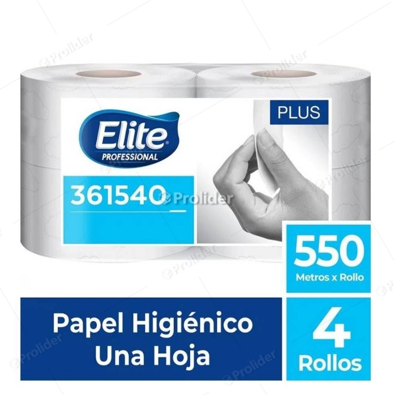 Comprar Papel Higiénico Jumbo Elite 550 Metros Paquete x 4 Rollos en ...