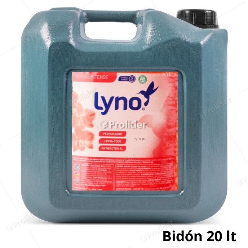 Comprar Limpiatodo Lyno Antibacterial Bidón 20 Litros Floral en Lima ...