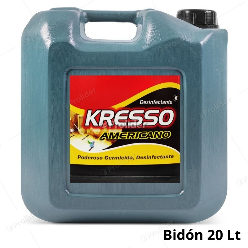 Comprar Desinfectante Kresso Genérico Bidón 20 Litros en Lima ...