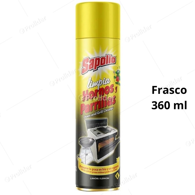 Comprar Limpia horno y parrillas Sapolio Frasco 360ml en Lima ...