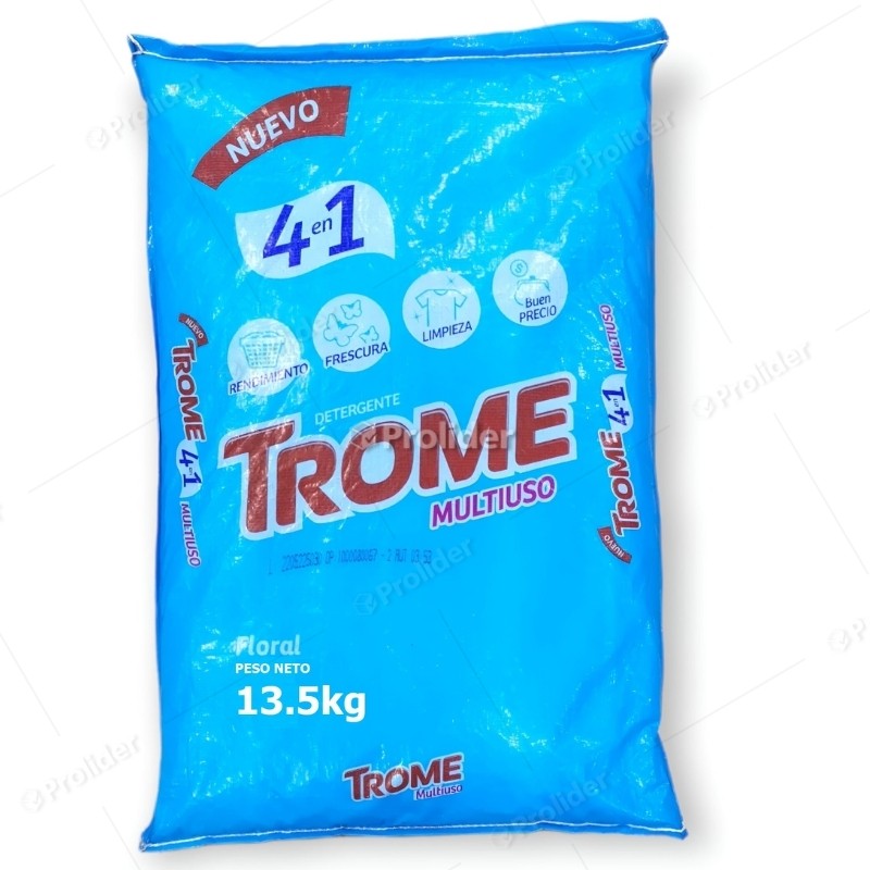 Comprar Detergente en Polvo Trome Saco x 13.5 Kilos en Lima ...